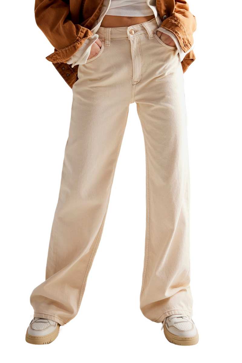 Free People | Tinsley Jean - Ecru – C O V E